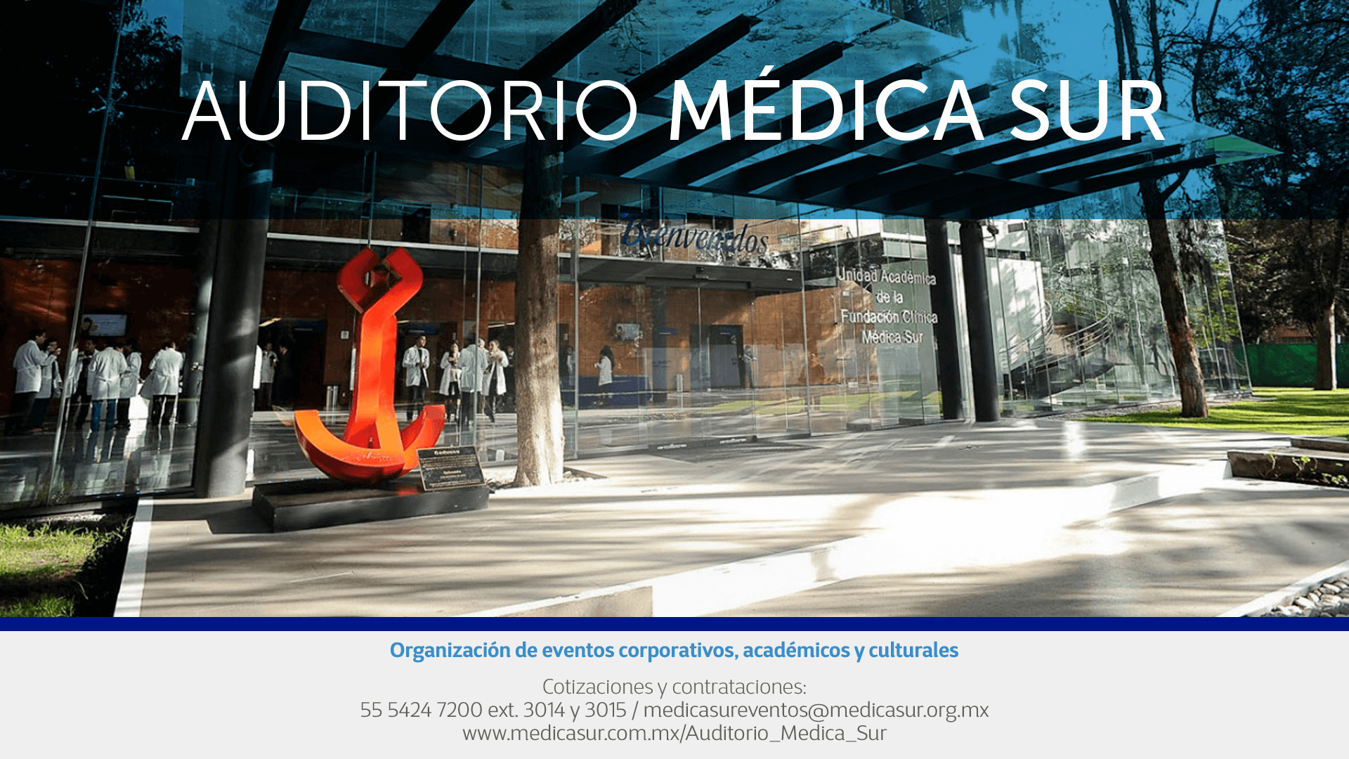 Médica Sur: Eventos 2023