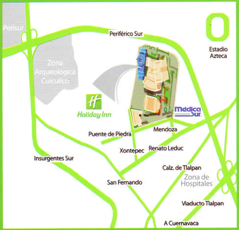 Ubicación - Médica Sur